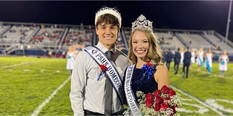 2022 Homecoming King Bentley Kinzer and Queen Macie Watkins ...